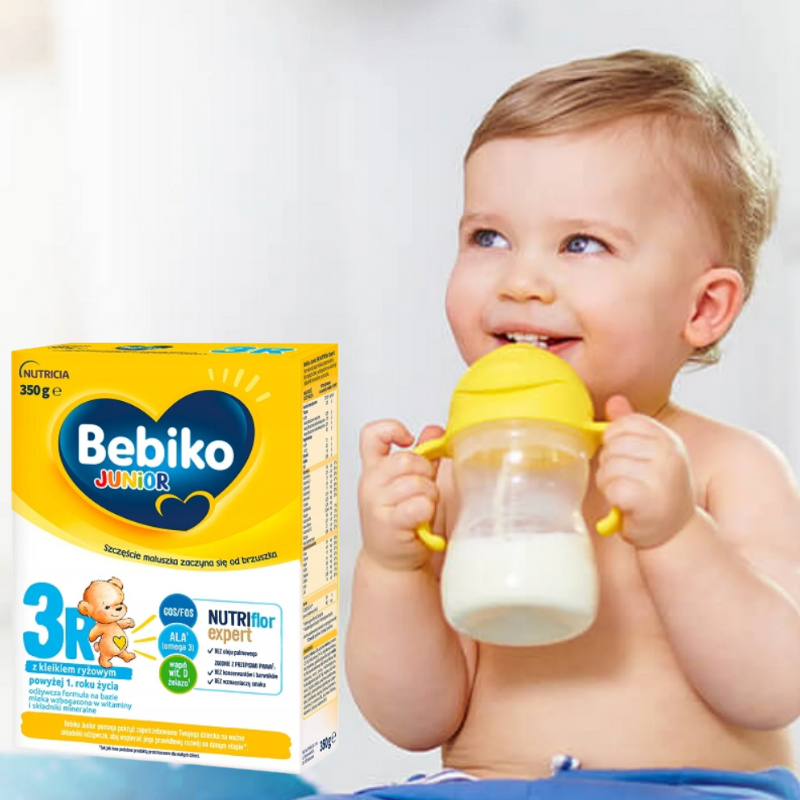 Bebiko Junior Mleko Modyfikowane z Kleikiem Ryżowym dla Dzieci, 350g ...