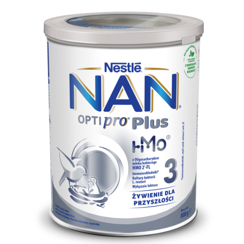 NAN Optipro Plus Mleko, 800g, Nestle – Sklep Krabb